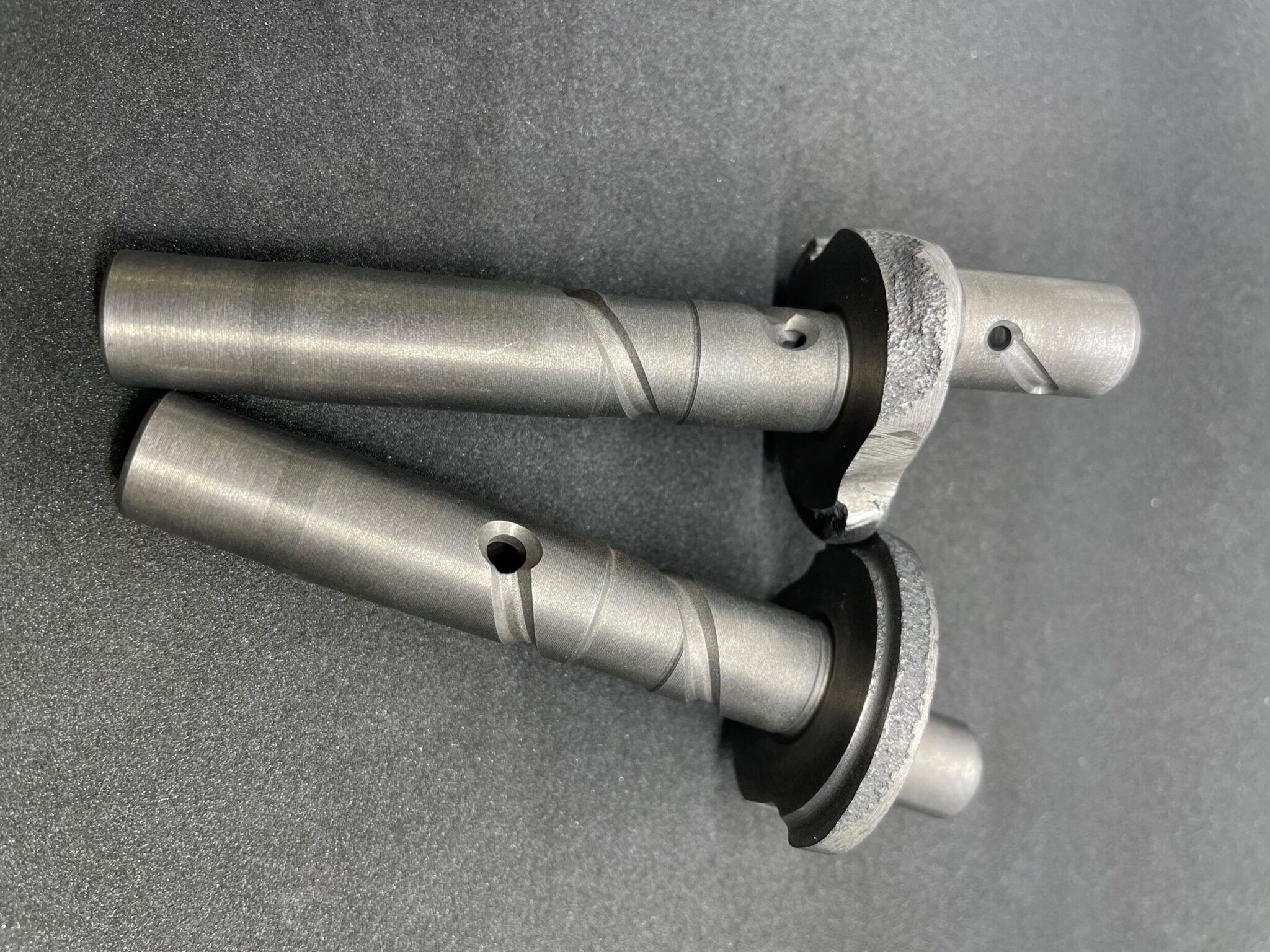 Reciprocating compressor crank Thermal Deburring - Extrude Hone