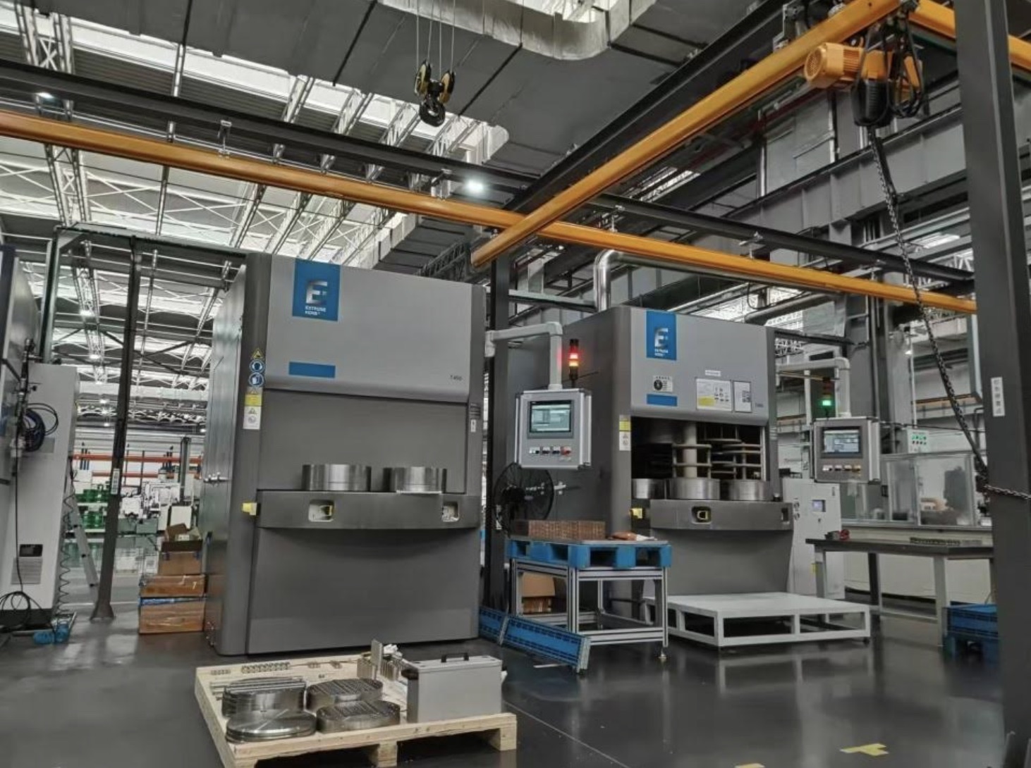 3 new TEM machines from Extrude Hone for Hengli Hydraulic Co